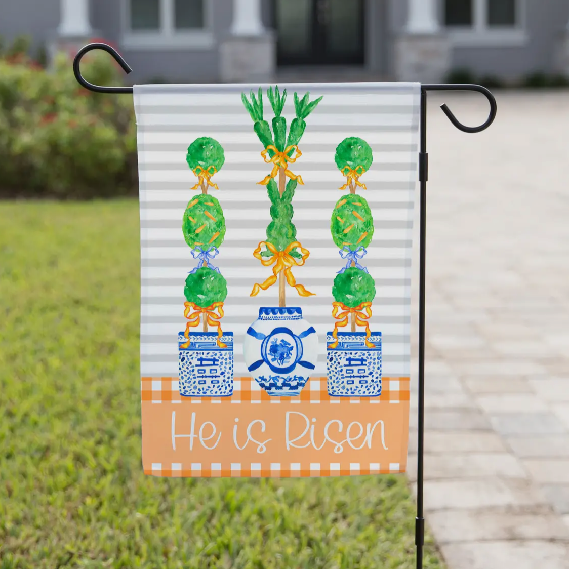 He Is Risen Easter Garden Flag – Casual Camel Boutique