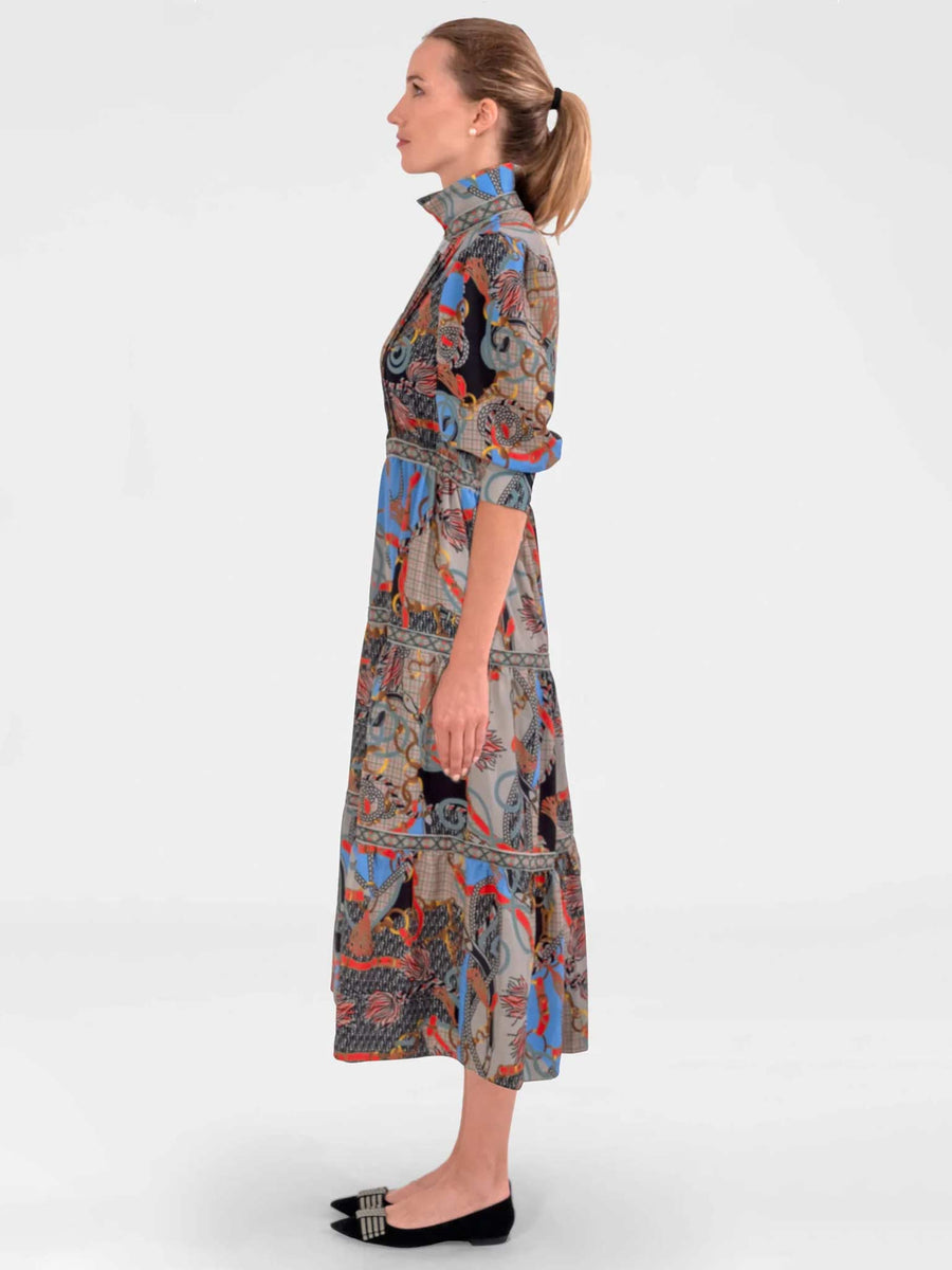 Gretchen Scott Damsel Midi Dress Ditto in Black – Casual Camel Boutique