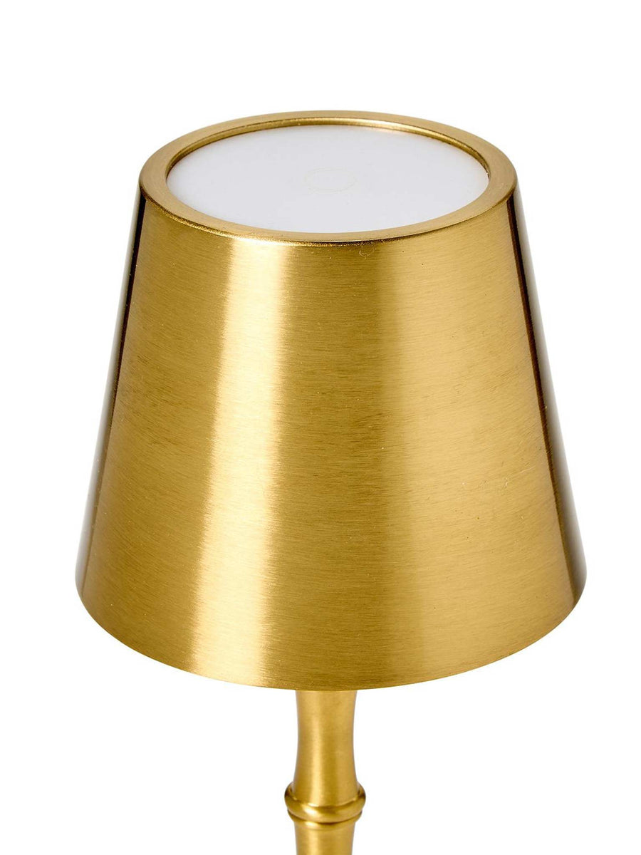 Gold Bamboo LED Cordless Table Lamp – Casual Camel Boutique